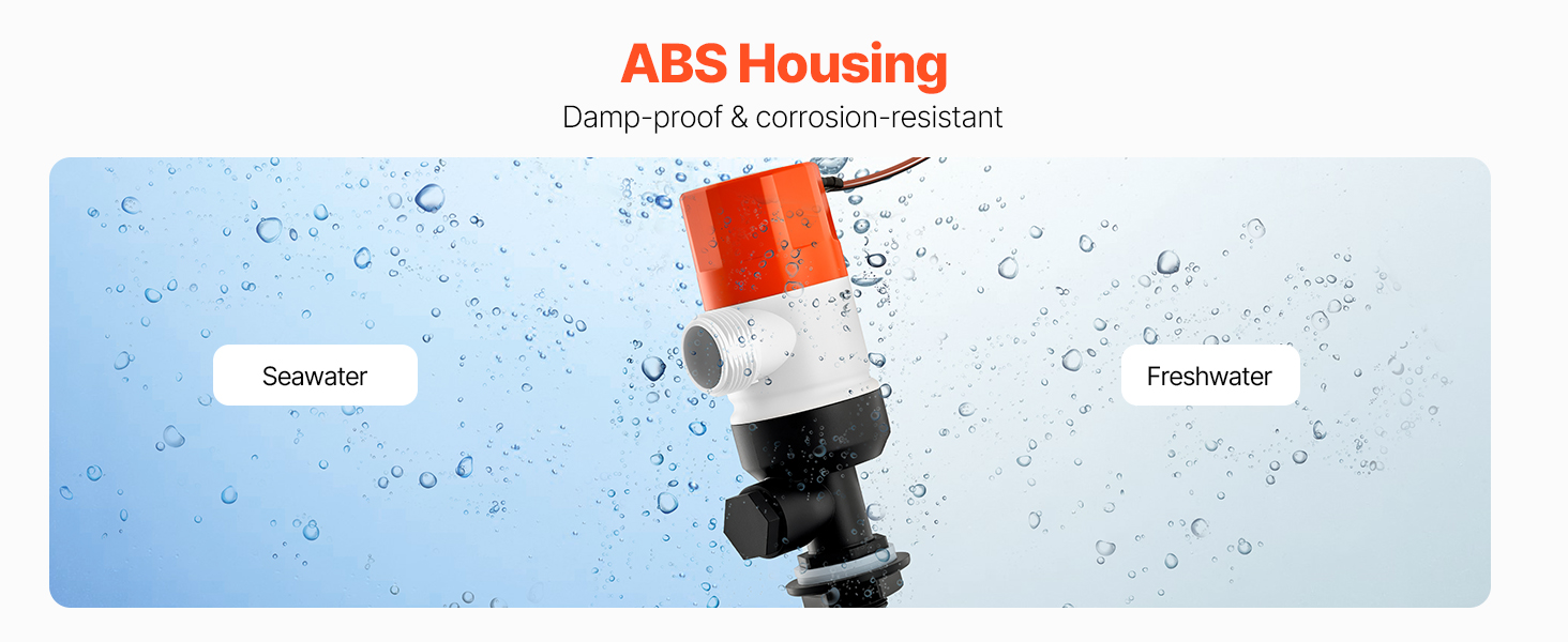 Livewell Pump for Boat 12V 1100GPH Livewell Aerator Pump Straight 2 ...