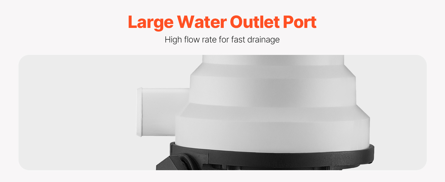 Livewell Pump for Boat 12V 1600GPH Livewell Aerator Pump Straight 2 ...