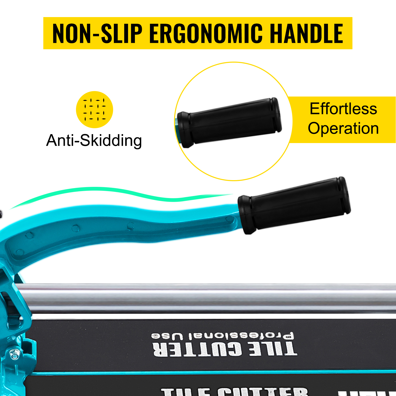 Mophorn 24 Inch Manual Tile Cutter Double Rails & Brackets with Precise ...