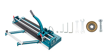 VEVOR 31.5 Inch Tile Cutter Double Rail Manual Tile Cutter 3/5 in Cap w ...