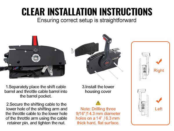 Quicksilver Throttle Control Parts Mercury Throttle/Shift Control