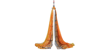 VEVOR Amaca e Altalena per Yoga Aerea, 5,5 Metri, Starter Kit Tessuto ...