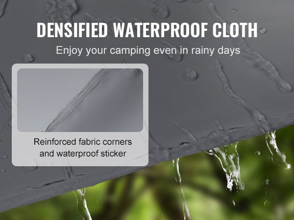 VEVOR Gazebo Tenda Pop-up Pieghevole 3 x 3 m Telo Rivestito in Argento ...