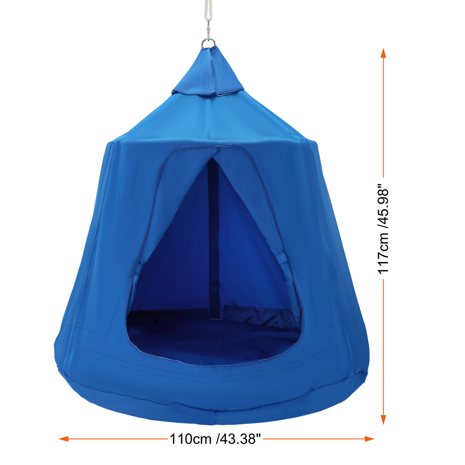 VEVOR Hanging Tree Tent, 330 LBS Capacity Hanging Tent Swing for Indoor ...