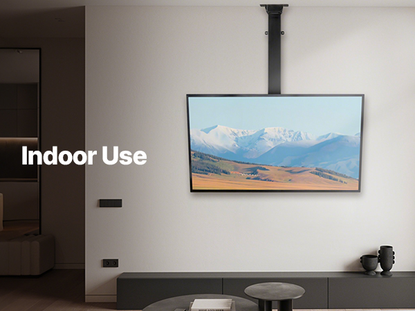 Motorized Ceiling TV Mount 32-55 in Screen Electric Adjustable TV Mount ...