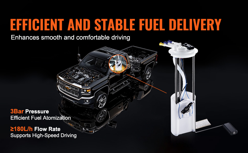 Electric Fuel Pump Module Assembly for Chevrolet Silverado and GMC ...