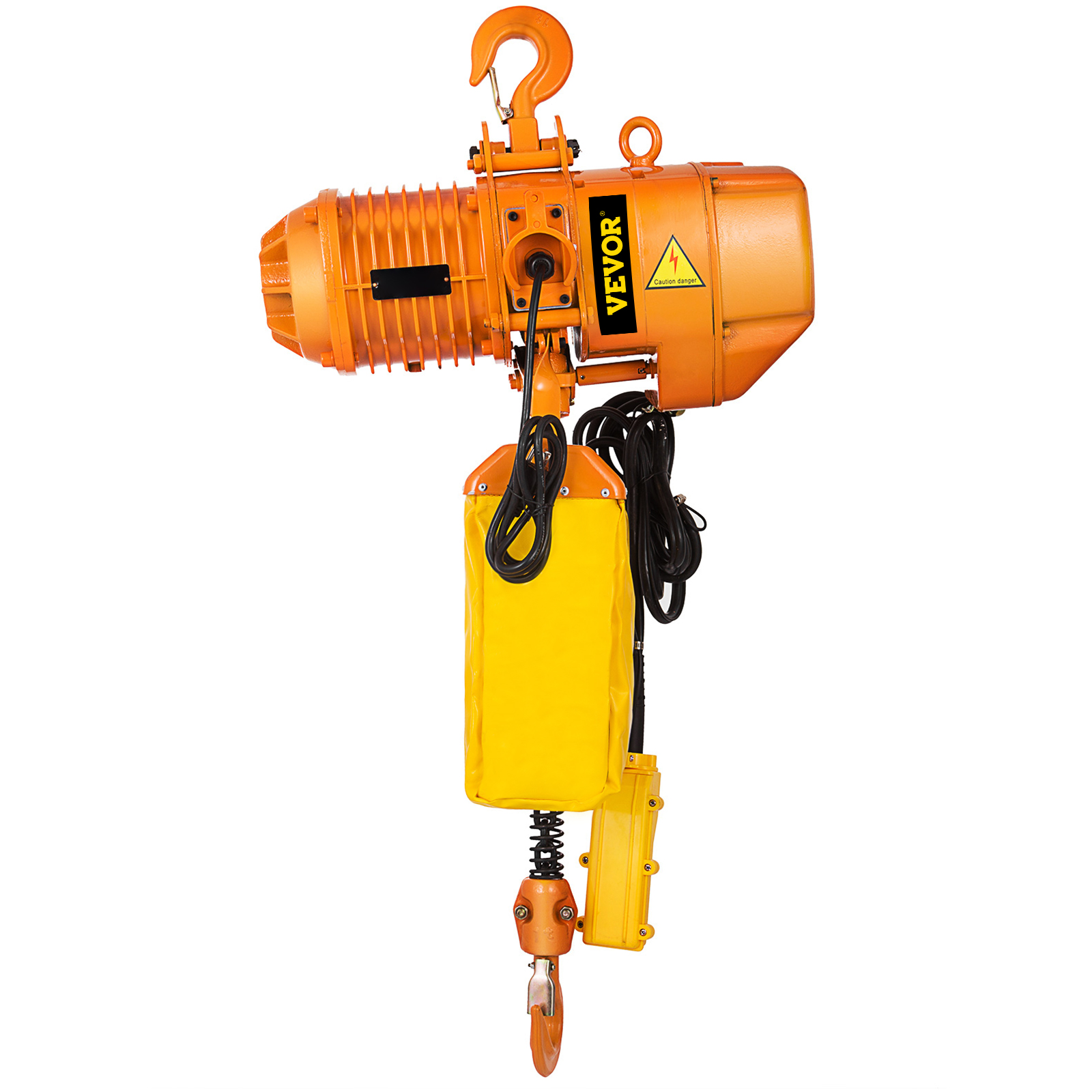 0.5Ton/1Ton Electric Chain Hoist Winch w/ 10'-15' G80 Chain 110V Remote ...