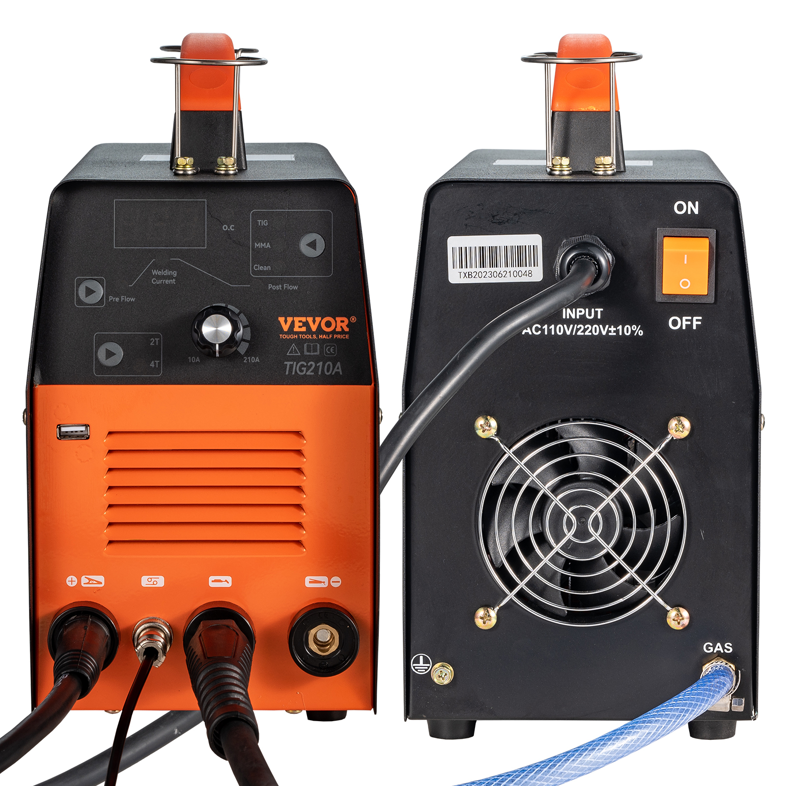 VEVOR 3 in 1 TIG ARC Clean/MIG ARC Lift TIG Welding Machine 155/210 ...