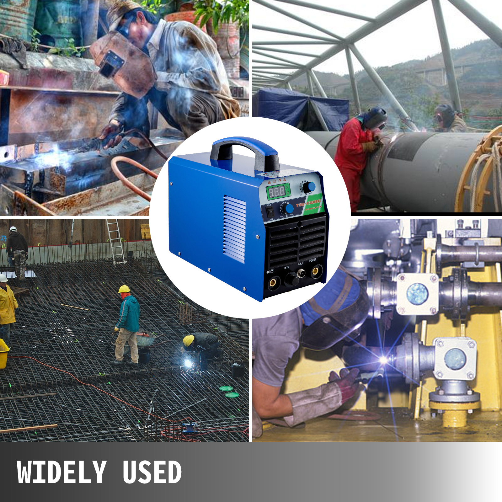 TIG-160DC, 160 Amp TIG Torch Stick ARC DC Inverter Welder IGBT 110/220V ...