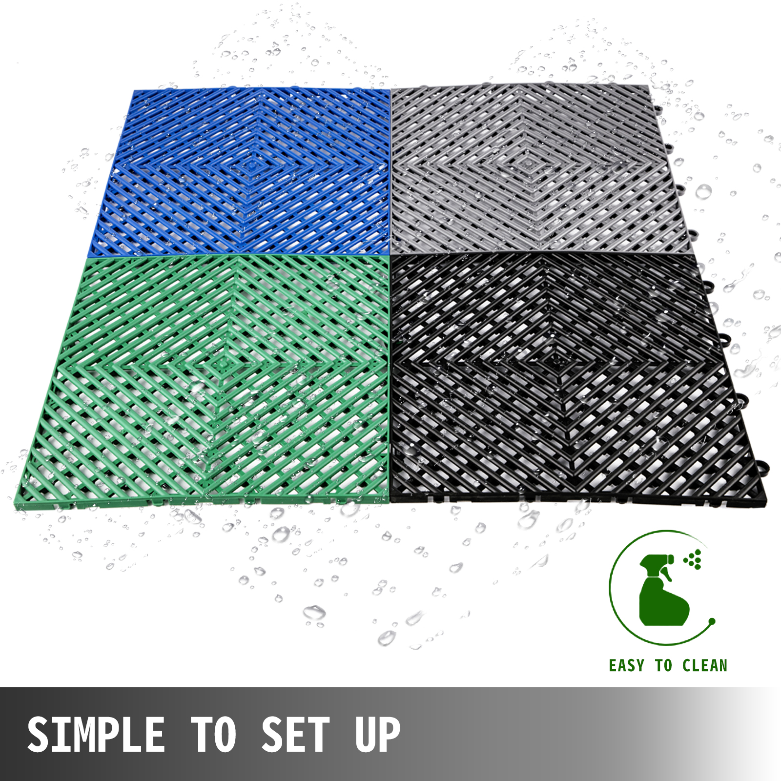 Outdoor Interlocking Tiles