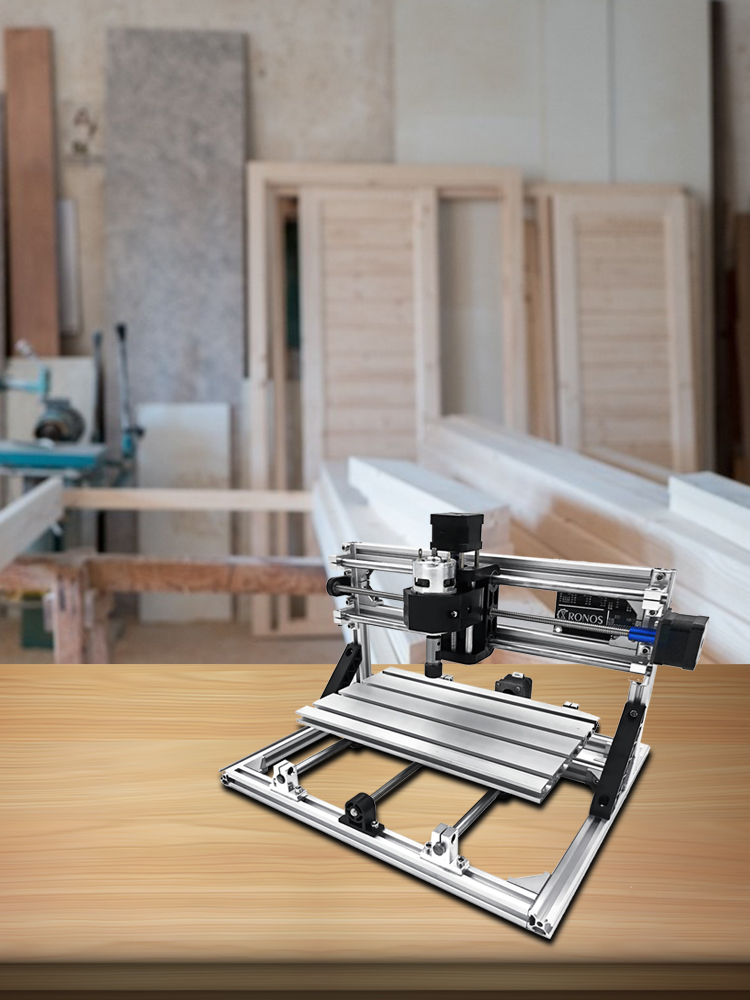 Vevor Cnc 3018 Router Kit Miller 10000rpm + 10 Cnc Router Bits Nano ...