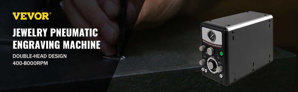 VEVOR VEVOR Jewelry Pneumatic Engraving Machine Pneumatic Engraver 400 ...