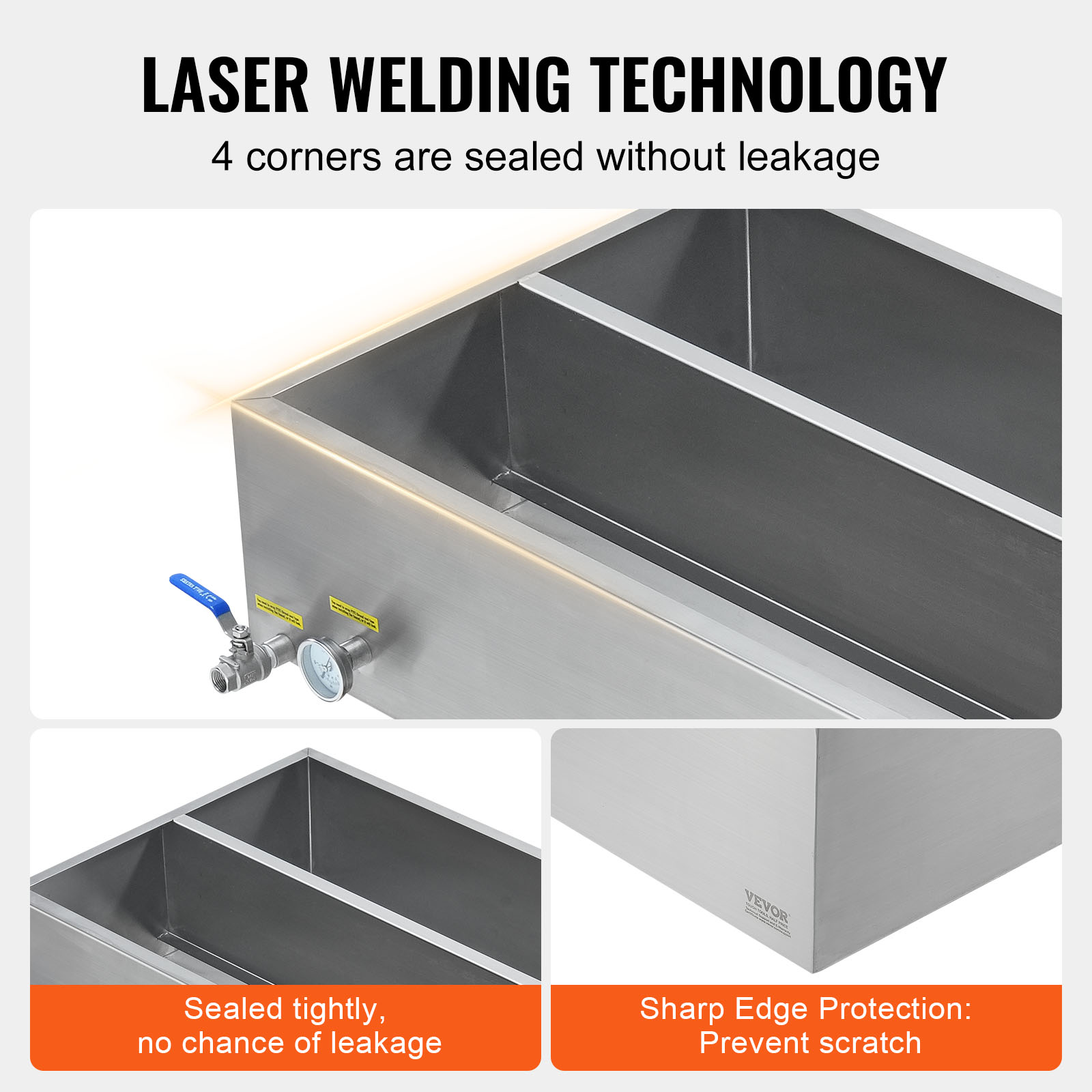 Maple Syrup Boiling Pan Stainless Steel Sap Evaporator w/Valves for ...