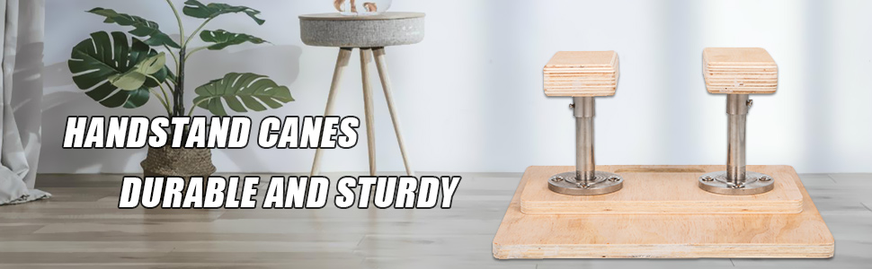 VEVOR 8" Height Fixed Handstand Canes，Gymnastics Inversion Yoga Balance ...