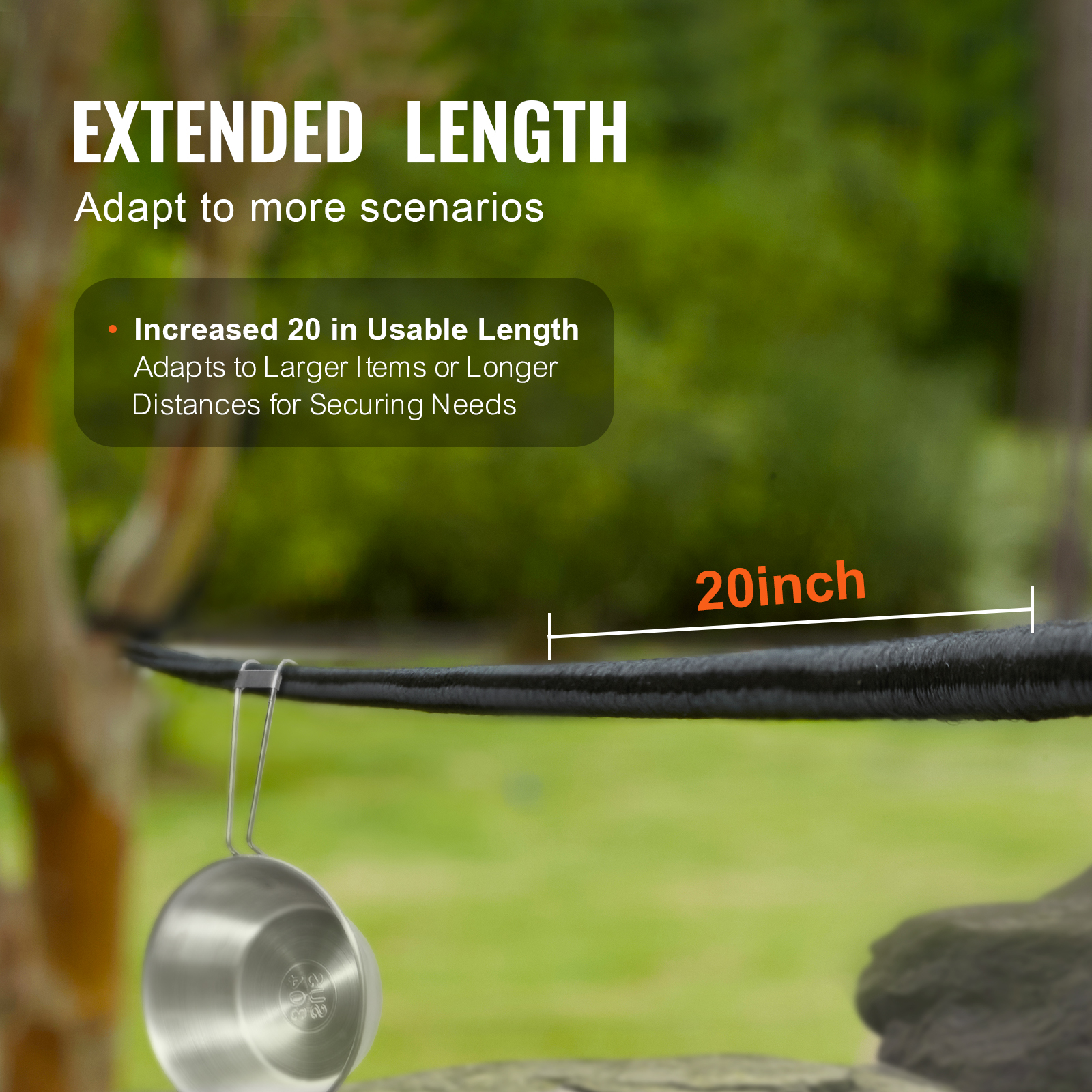 Mophorn 1/4 in Bungee Cord, Heavy-Duty Bungee Straps Black, Elastic ...