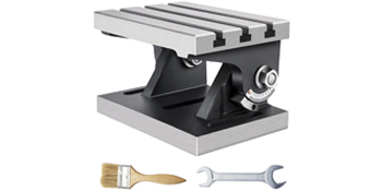 VEVOR Tilting Milling Table 5x6" Adjustable Swivel Angle Plate 0-90 ...