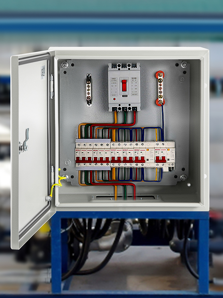 Vevor 12x12x8'' Carbon Steel Electrical Enclosure Wall Mount Junction ...