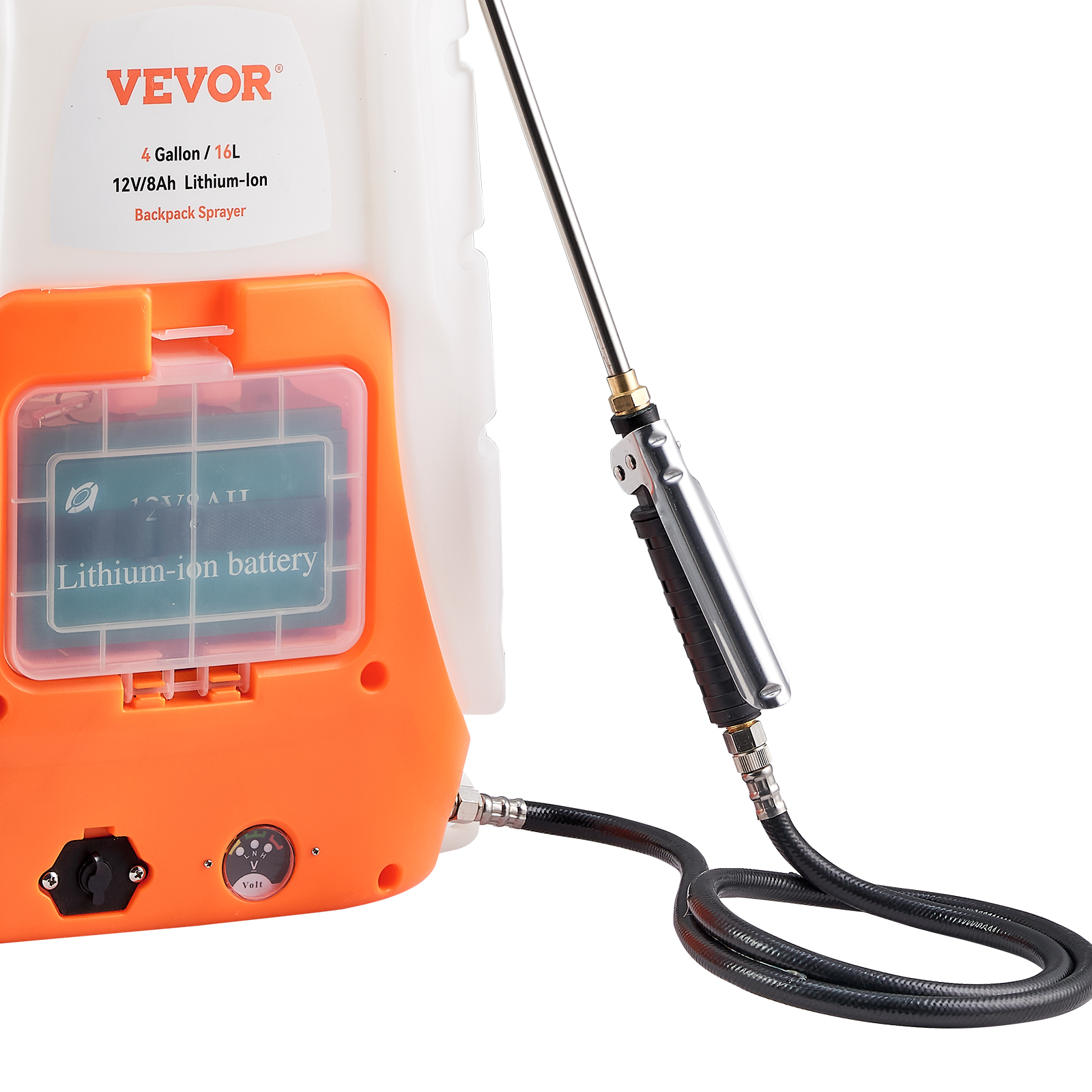 Battery Backpack Sprayer Battery Powered Backpack Sprayer 4.2 Gallon ...