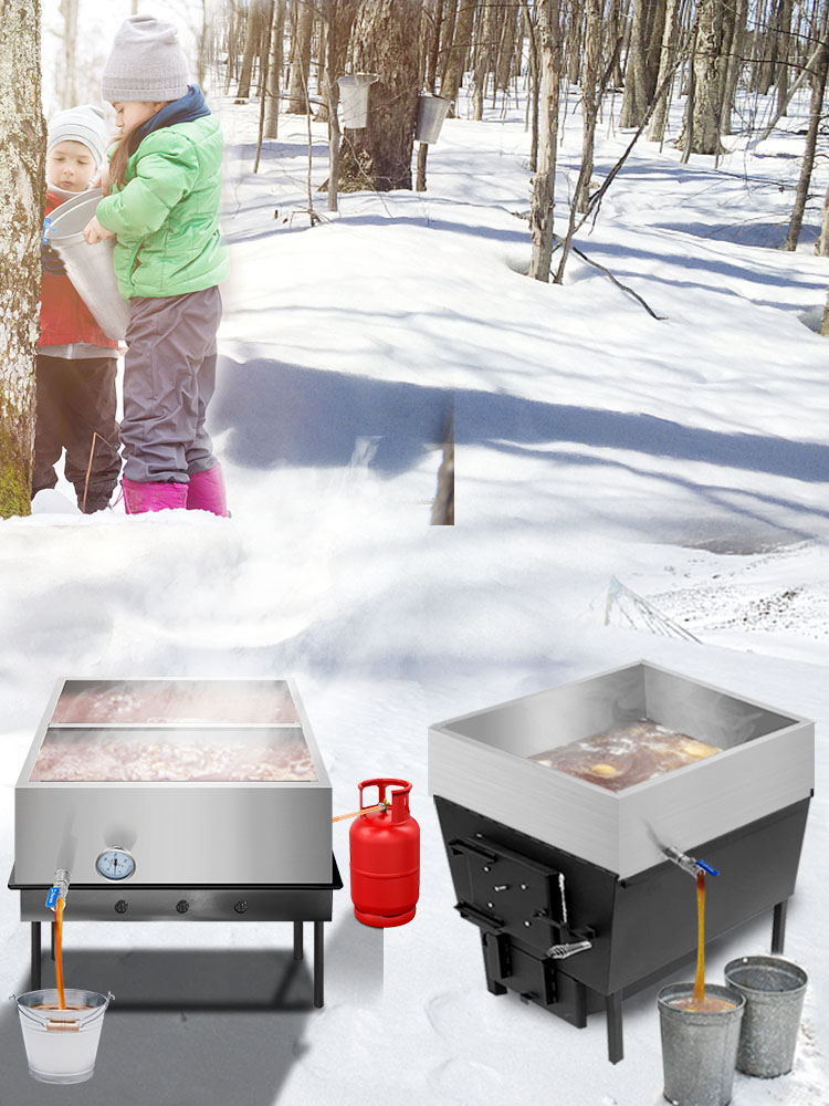 Maple Syrup Boiling Pan 18 Size Sap Evaporator Tig Welded Sliver ...