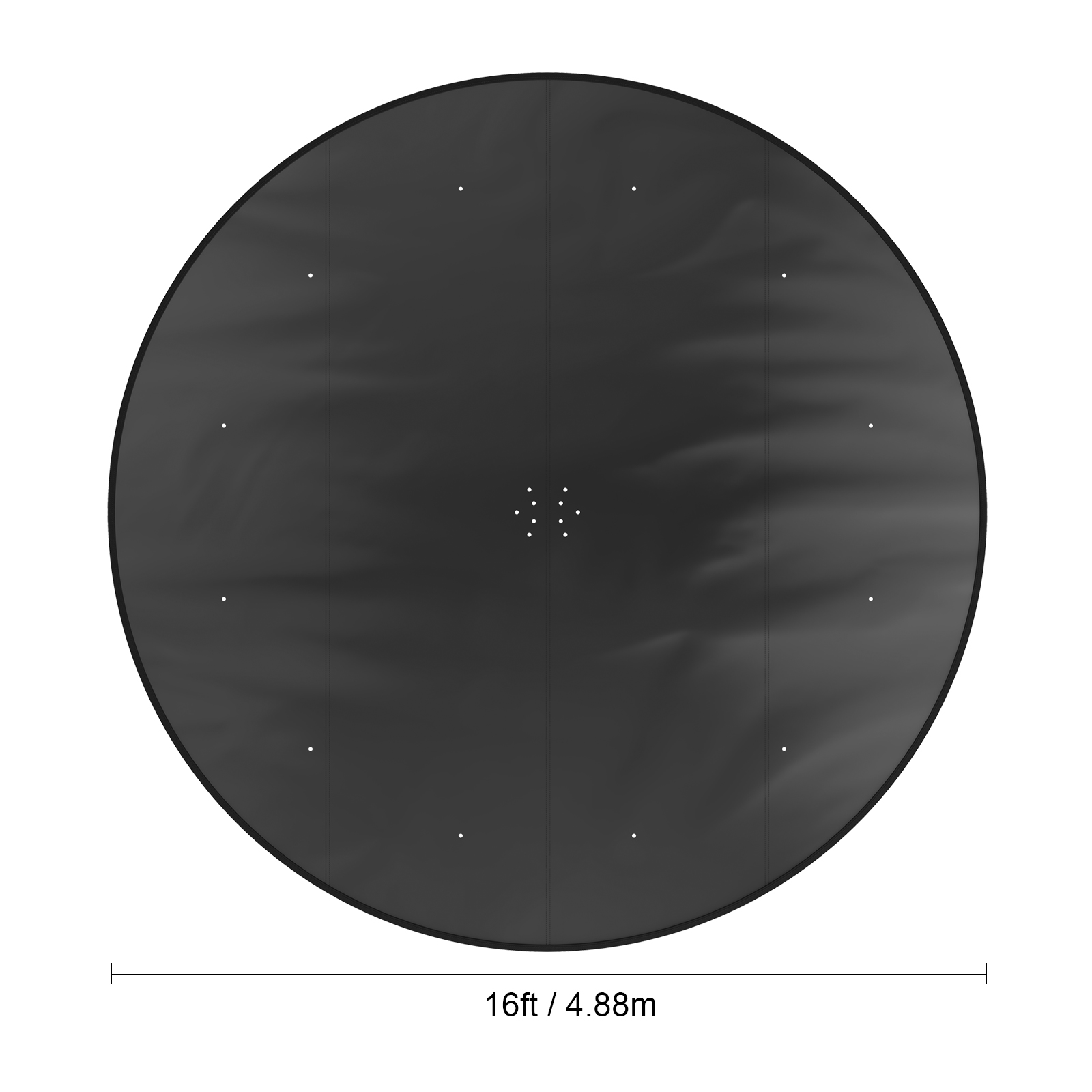 VEVOR 18 Ft Round Pool Cover, Solar Covers for Above Ground Pools ...