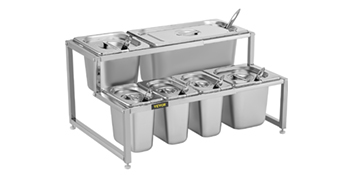 VEVOR Expandable Spice Rack, 13.8"-23.6" Adjustable, 2-Tier Stainless ...