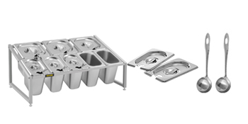 VEVOR Expandable Spice Rack, 13.8"-23.6" Adjustable, 2-Tier Stainless ...