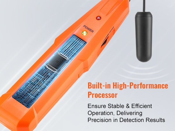 VEVOR Underground Cable Locator, 3 FT Max. Detection Depth, Wire Tracer ...