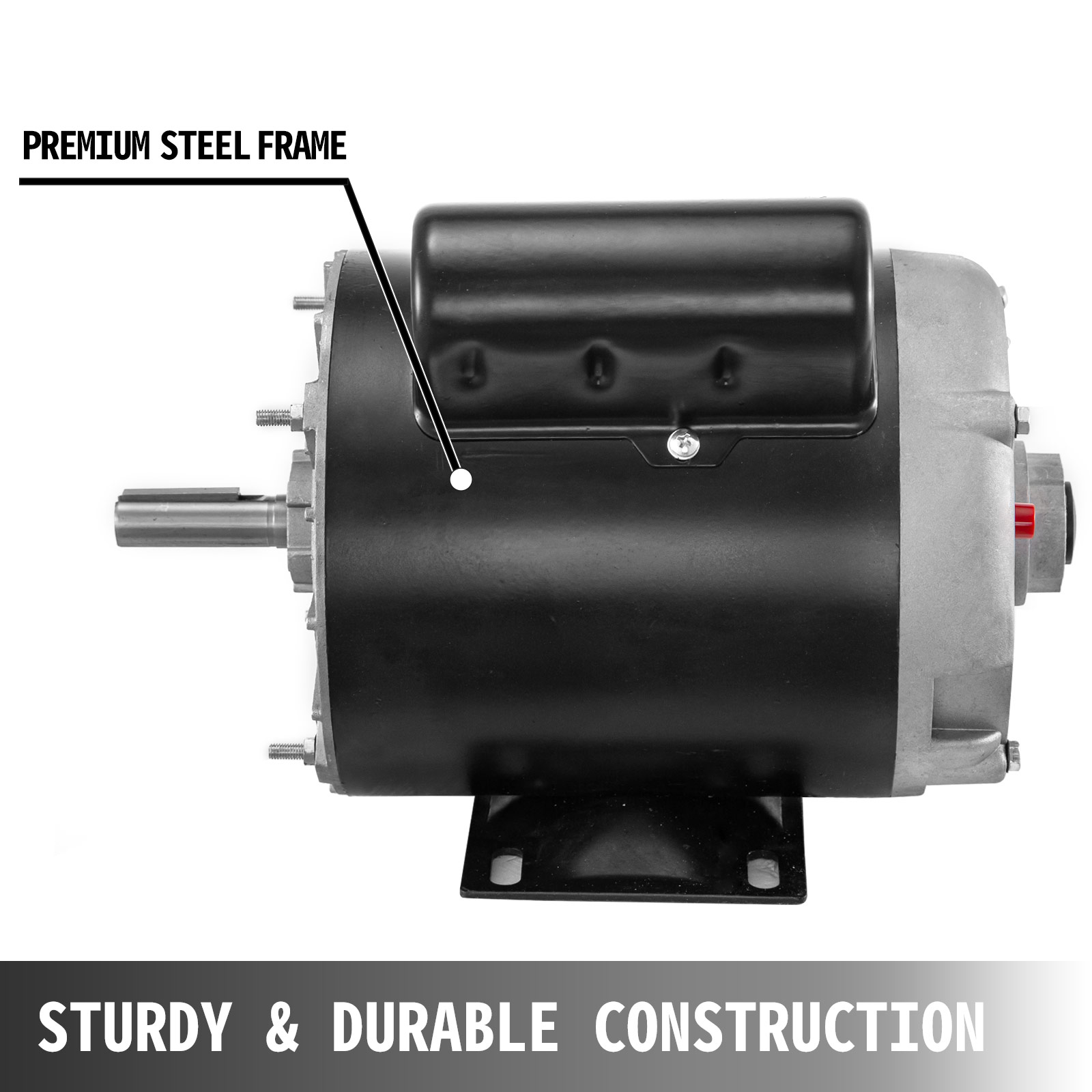 1.5hp Air Compressor Duty Electric Motor 56 Frame 3450 Rpm 115/230v Single Phase | VEVOR US