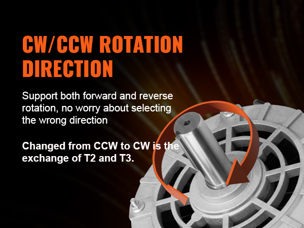 Motor eléctrico de compresor de aire VEVOR de 5 HP, 230 V, 22 amperios ...