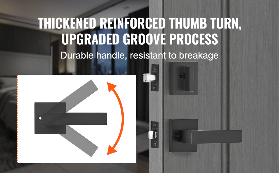 Double Door Handle Set Double Door Lock Set Matte Black Arched Door ...