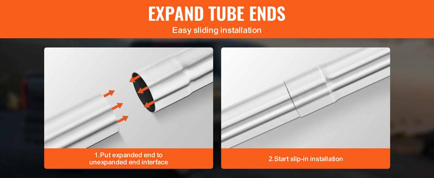 DIY Universal Exhaust Kit 16 Pieces Exhaust Pipe Kit with Slip-Fit ...