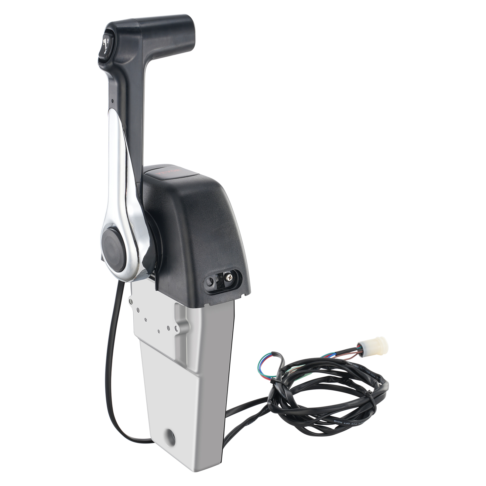 VEVOR Outboard Remote Control Box Top/Side-Mounted Boat Throttle ...
