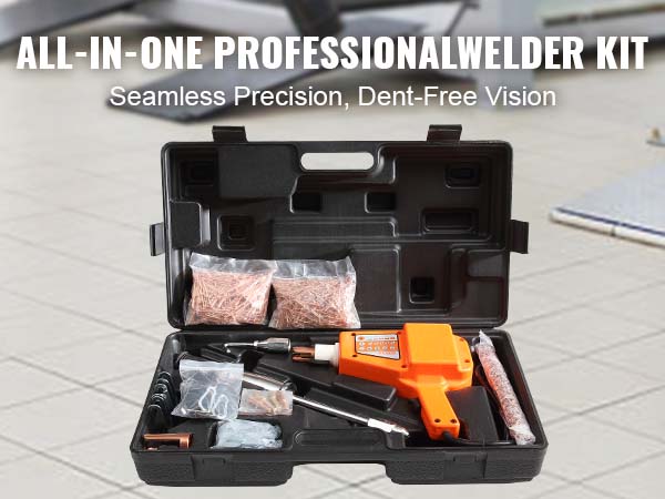 VEVOR Tire Clou Carrosserie 800 W Kit Débosselage Carrosserie 5 Modes de Soudage Soudeur de ...