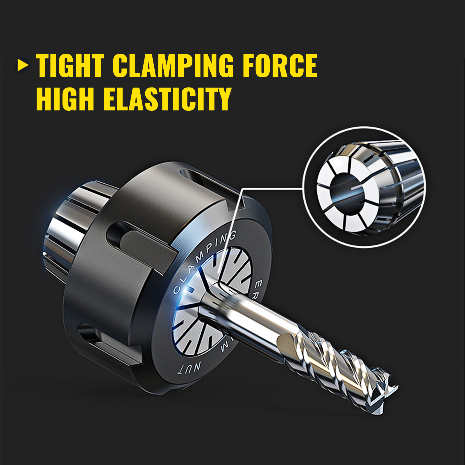 Vevor Precision Er40 Collet Set 29pcs Er40 Collet Chuck 1/8"-1" For Cnc ...