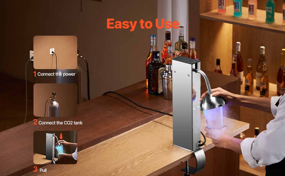 Commercial Glass Froster CO2 Beer Glass Chiller Fast Frost Ice Cup ...