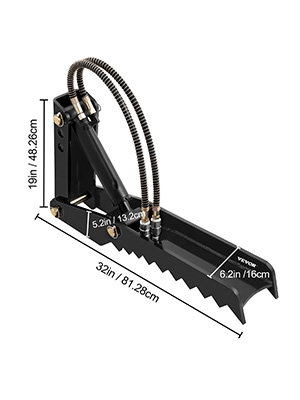 VEVOR Backhoe Thumb 32 inch Hydraulic Backhoe Excavator Thumb ...