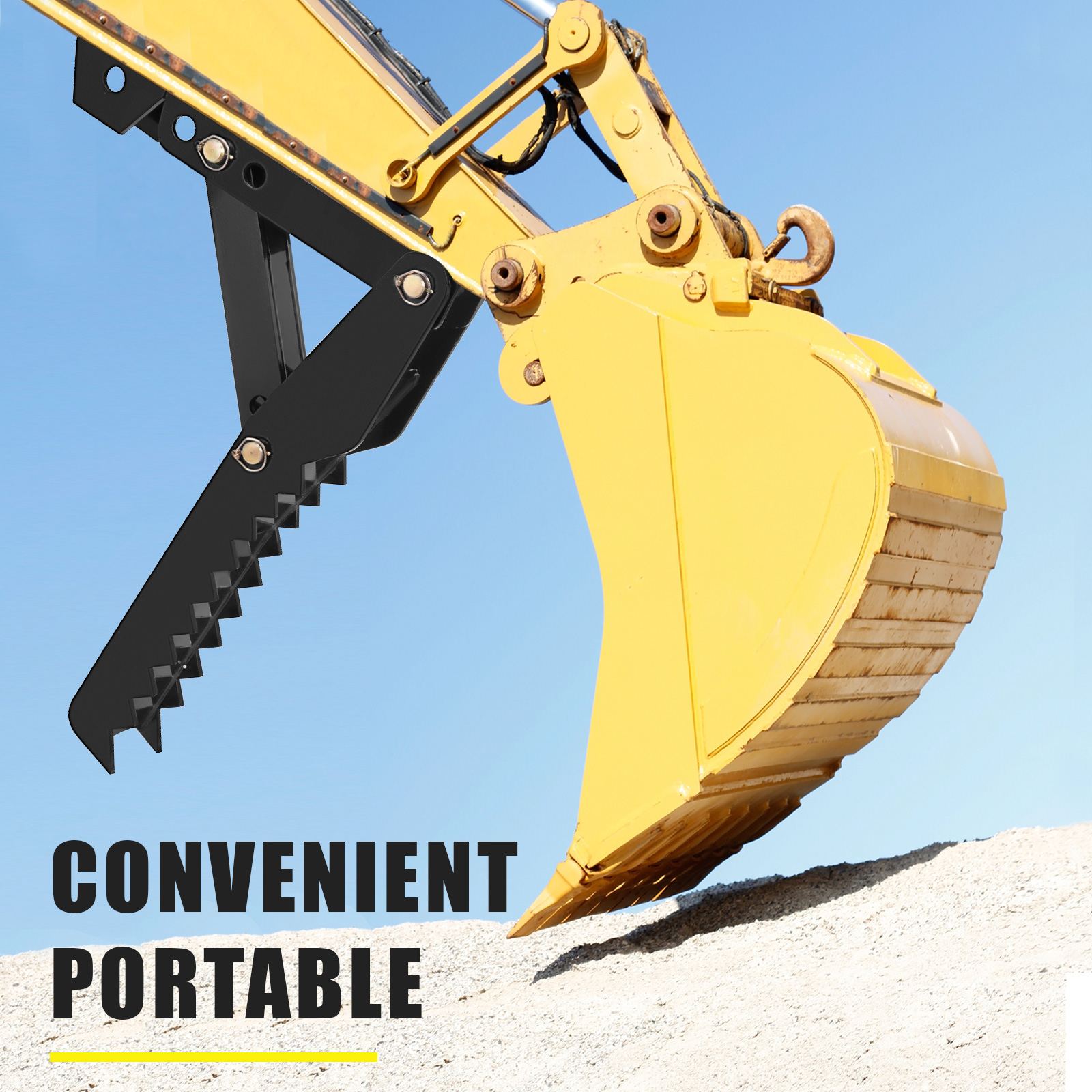 VEVOR Backhoe Thumb 36 inch Hydraulic Backhoe Excavator Thumb ...