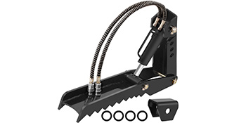 36" Hydraulic Backhoe Thumb Hoe Clamp 5/8" Steel Plate Assembly ...