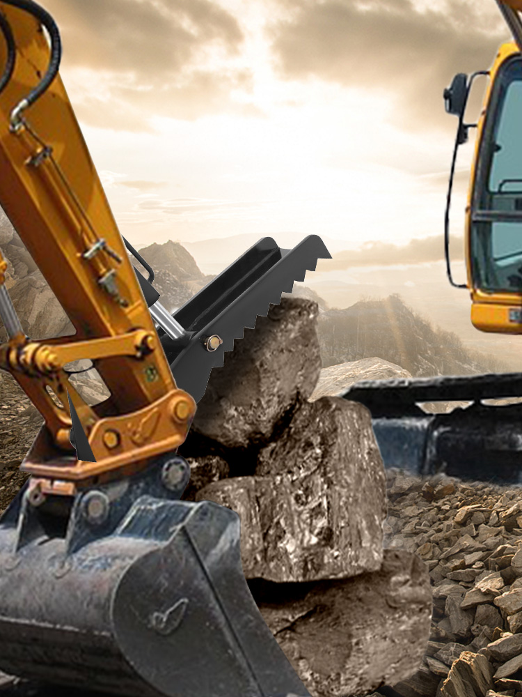 36" Hydraulic Backhoe Thumb Hoe Clamp 5/8" Steel Plate Assembly ...