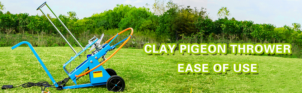 Vevor Automatic Electric 50 Clay Pigeon Shooting Trap Target Thrower ...