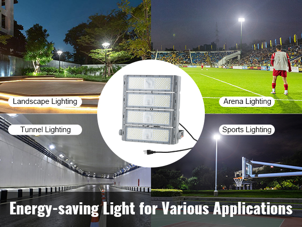VEVOR LED Stadium Light 400W 35000LM LED Flood Light 6500K Daylight ...