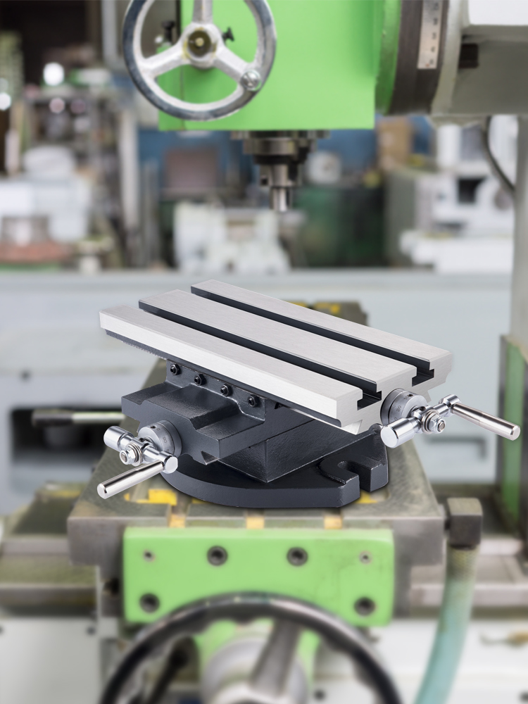 VEVOR Compound Slide Milling Table, 5-1/2'' x 12'' Multifunction ...