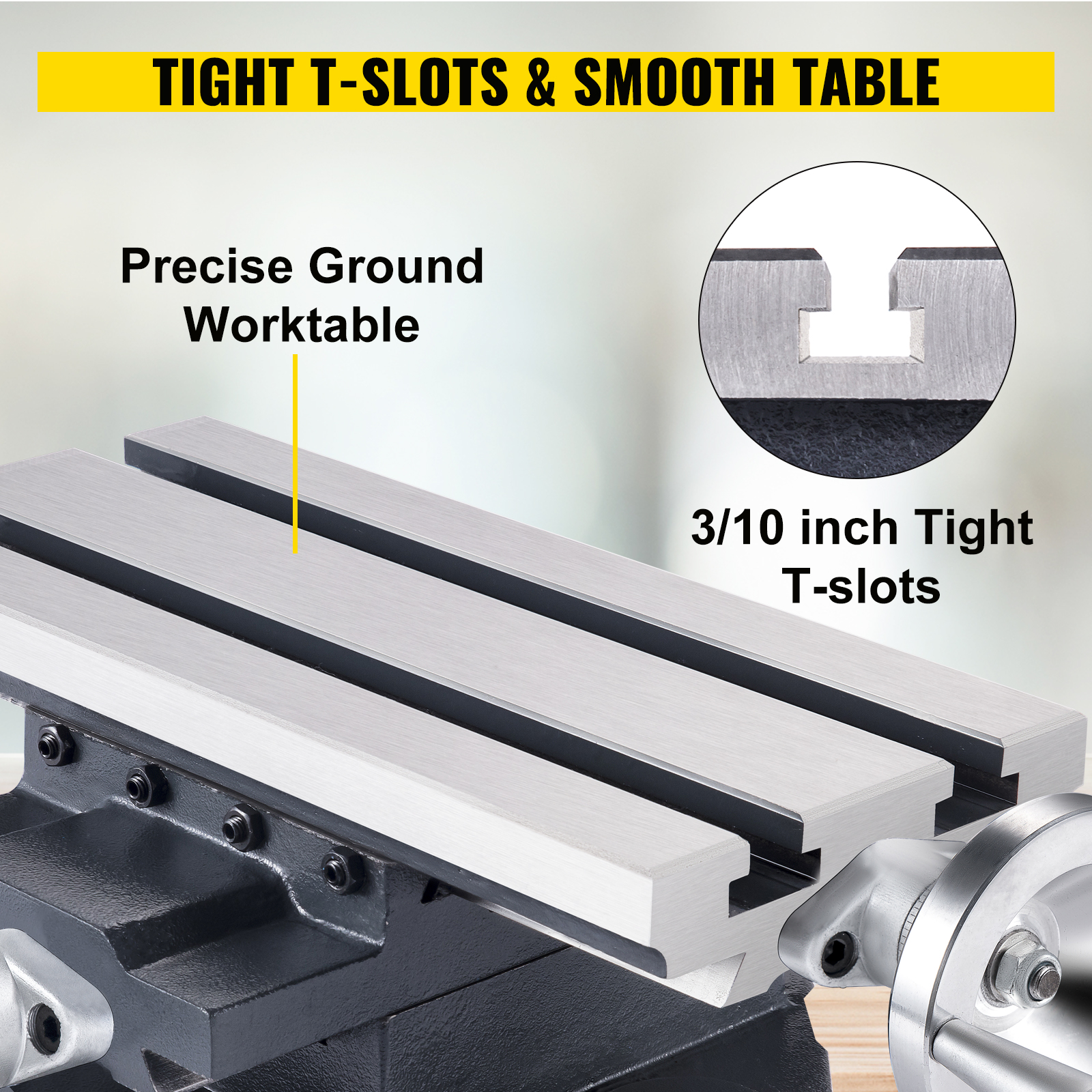 Vevor Cross Slide Table Milling Drilling Machine Worktable 5-1/2" X 12 ...