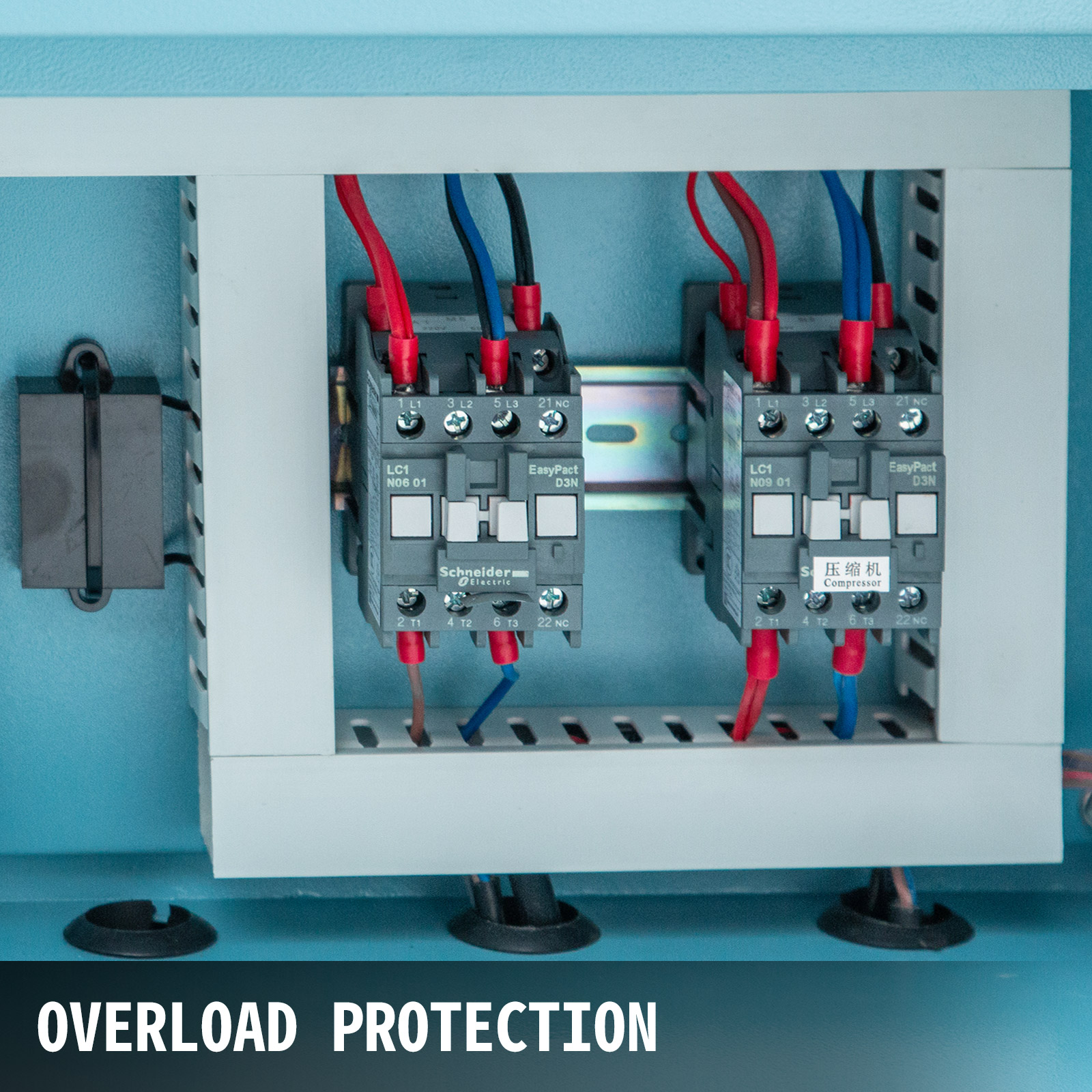 VEVOR Water Chiller 1Ton, Capacity Industrial Chiller 1Hp, Air-Cooled ...