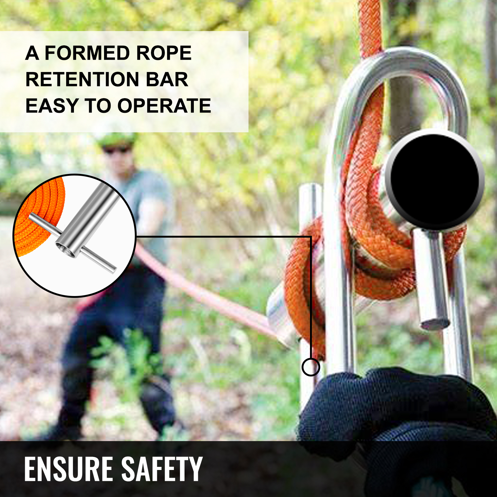 VEVOR Whoopee Sling 14 ft, Port Wrap Eye Sling 5/8 Inch,Port Wrap Sling ...