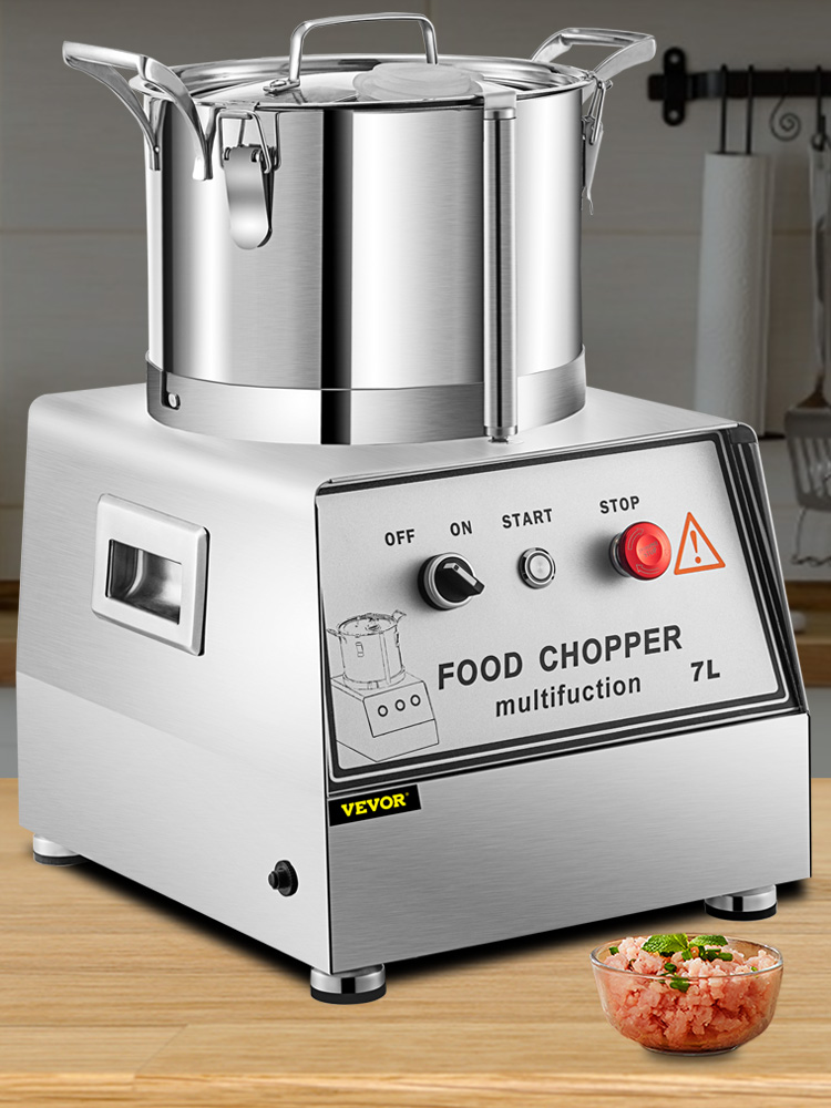 6l Commercial Food Processor Food Grinder Food Chopper S.steel ...