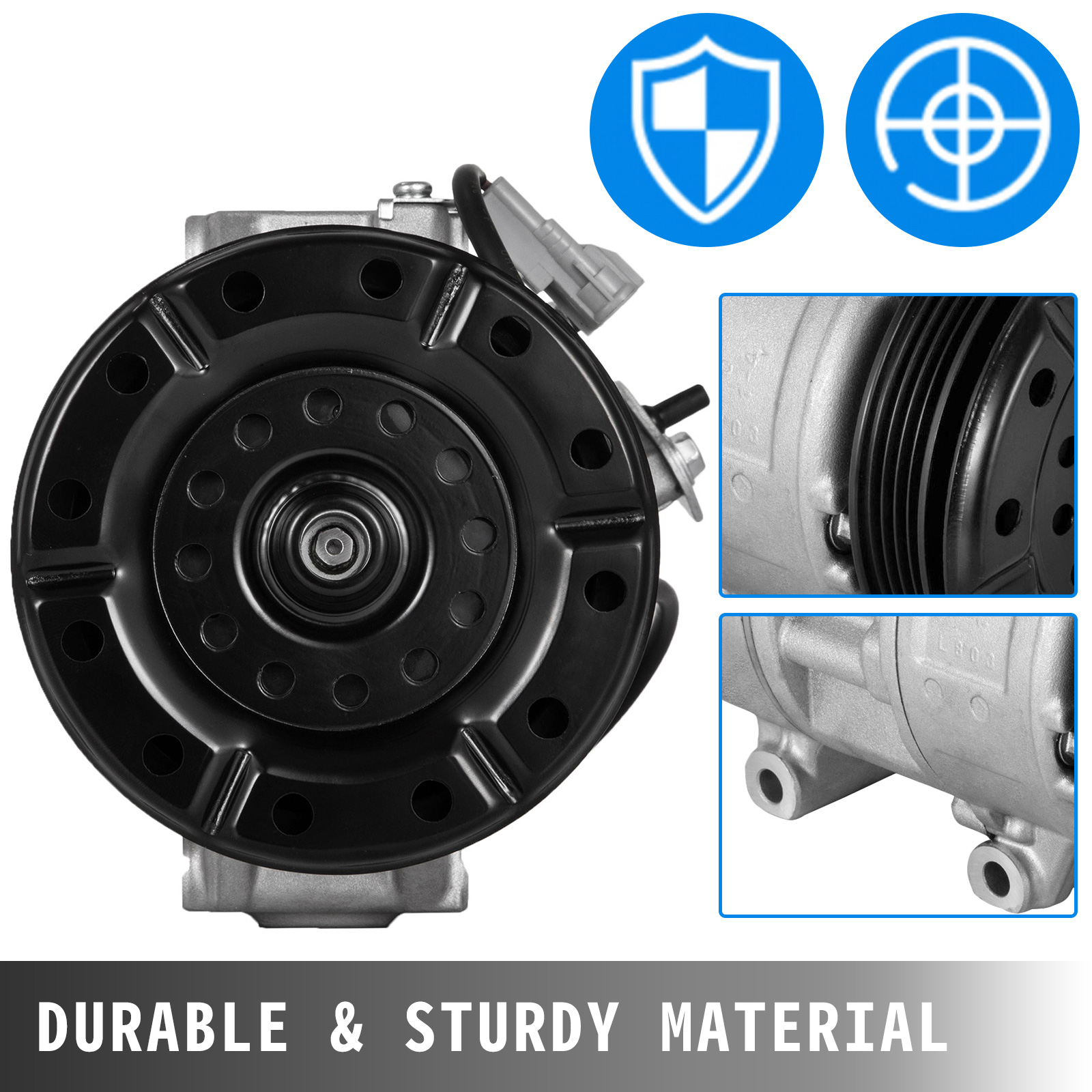 AC A/C Compressor For 2007-2010 Toyota Yaris 1.5L 157318 CO 11078C ...