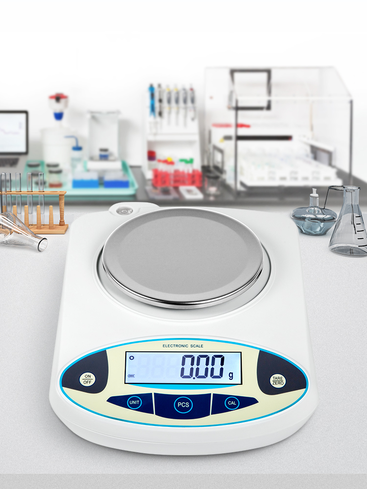 VEVOR Lab Scale Analytical Balance, 3000g x 0.01g Accuracy High Precision Lab Scale 13 Units ...