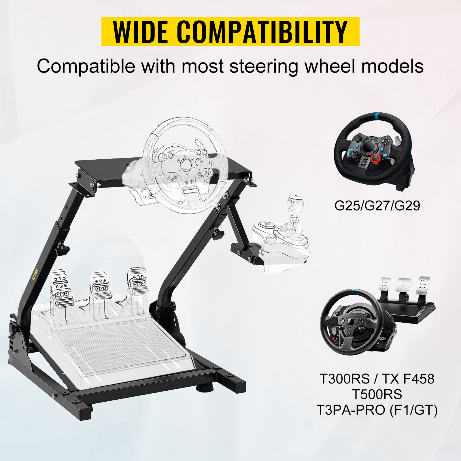 Racing Simulator Cockpit Stand For Logitech G29/G920 Wheels ...