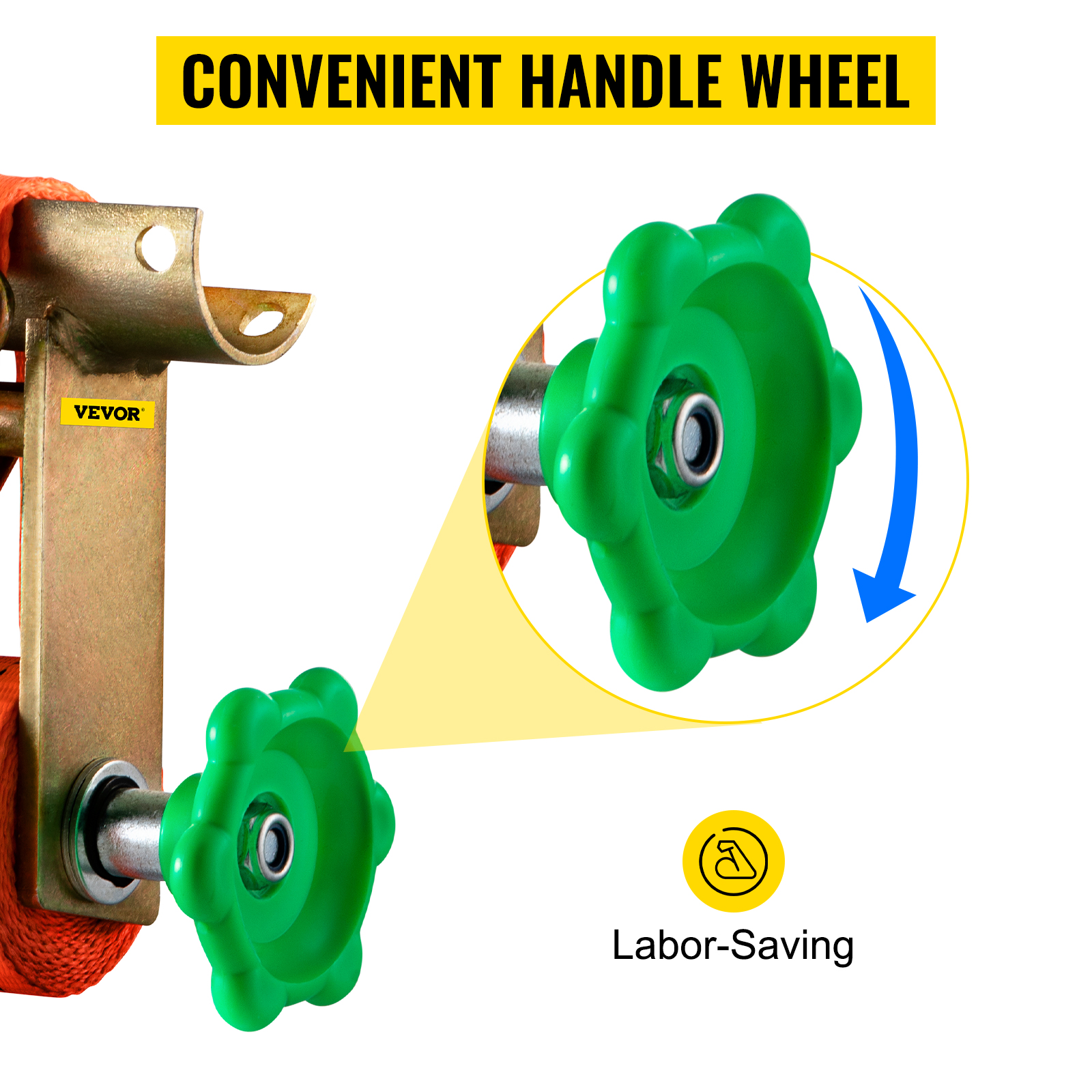 VEVOR 2 Inch OD Round Pipe Steel Mounting Frame, Yellow Zinc Plated ...